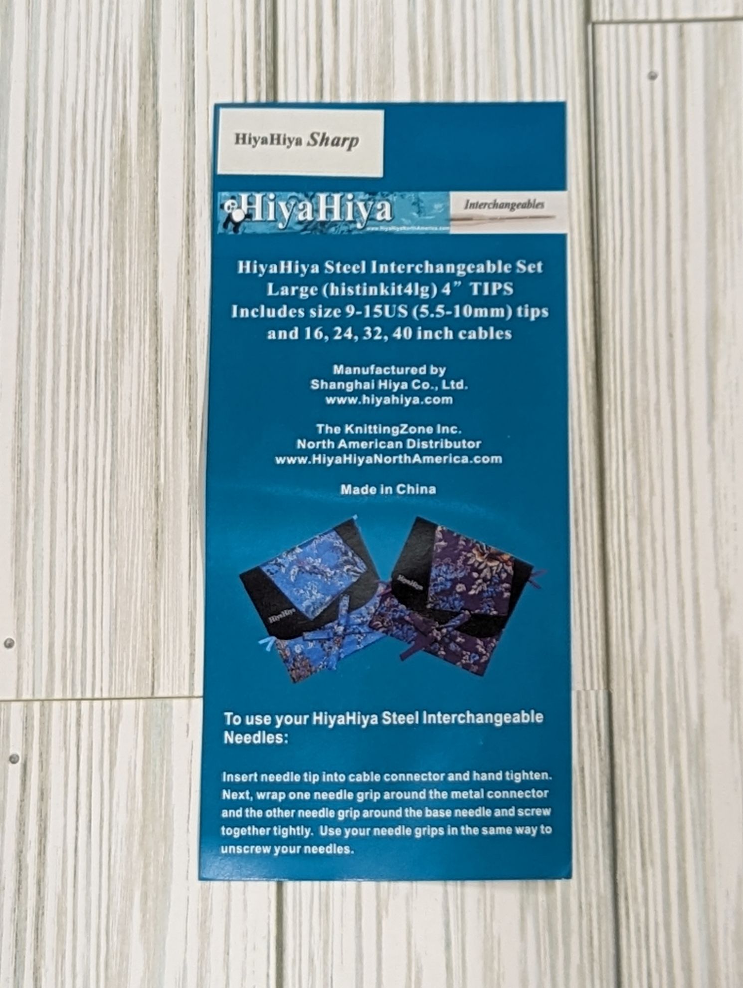 Knit Ewe Together | Hiya Hiya Large Interchangeable Sets, 4" tips